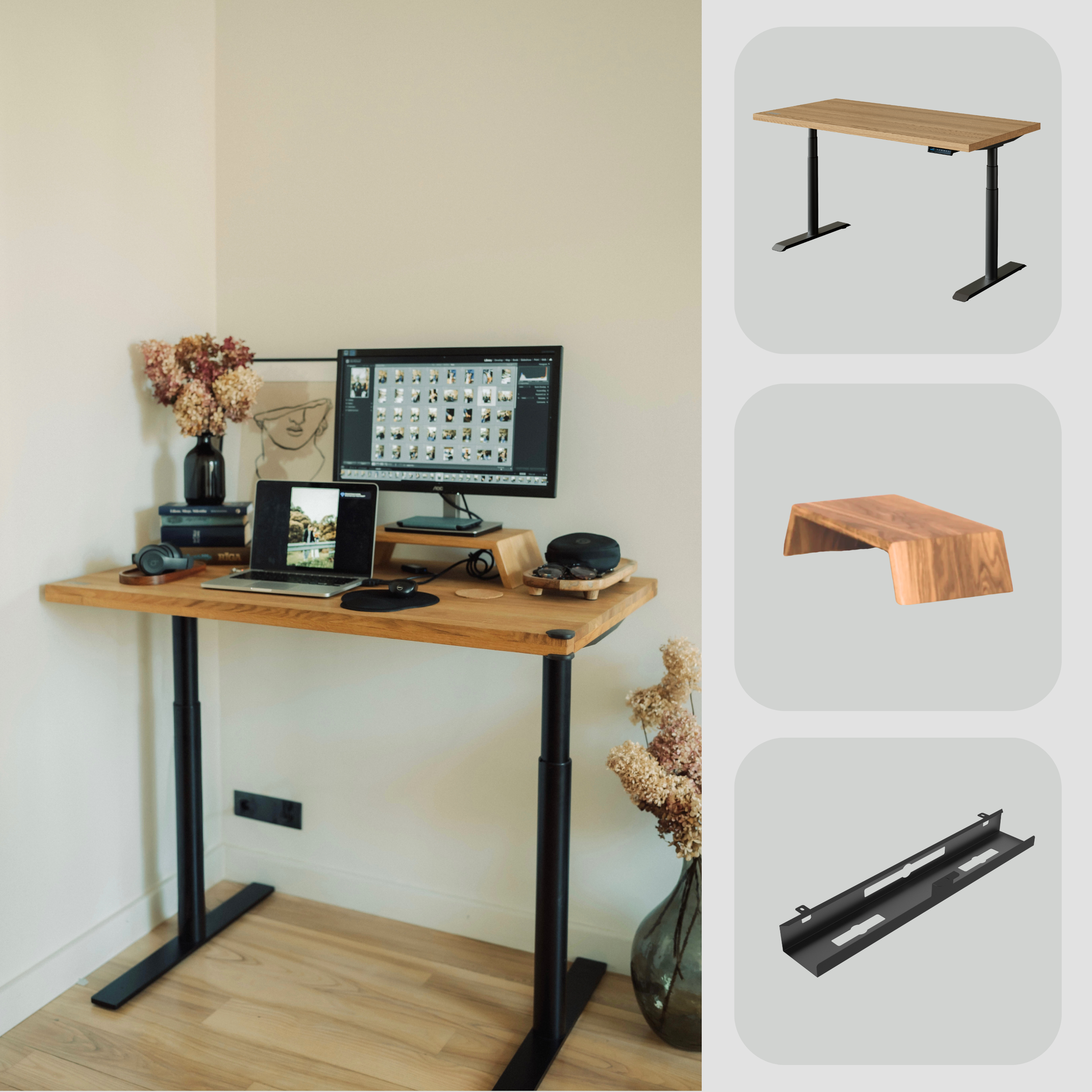 OAKO's Starter Desk Bundle | Adjustable Desk Bundle | OAKO Denmark
